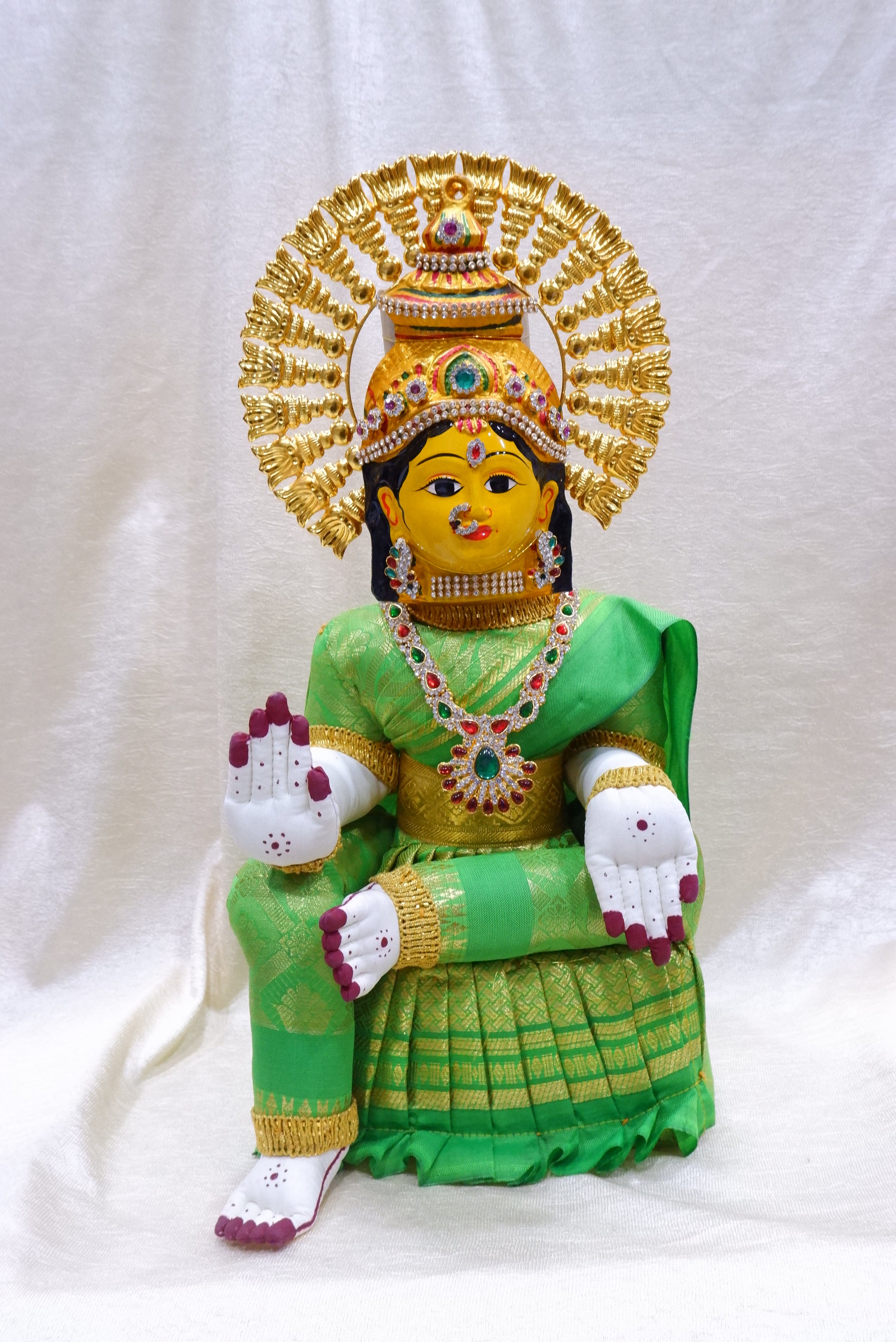 Sriman vara lakshmi pooja ready idol – sriman