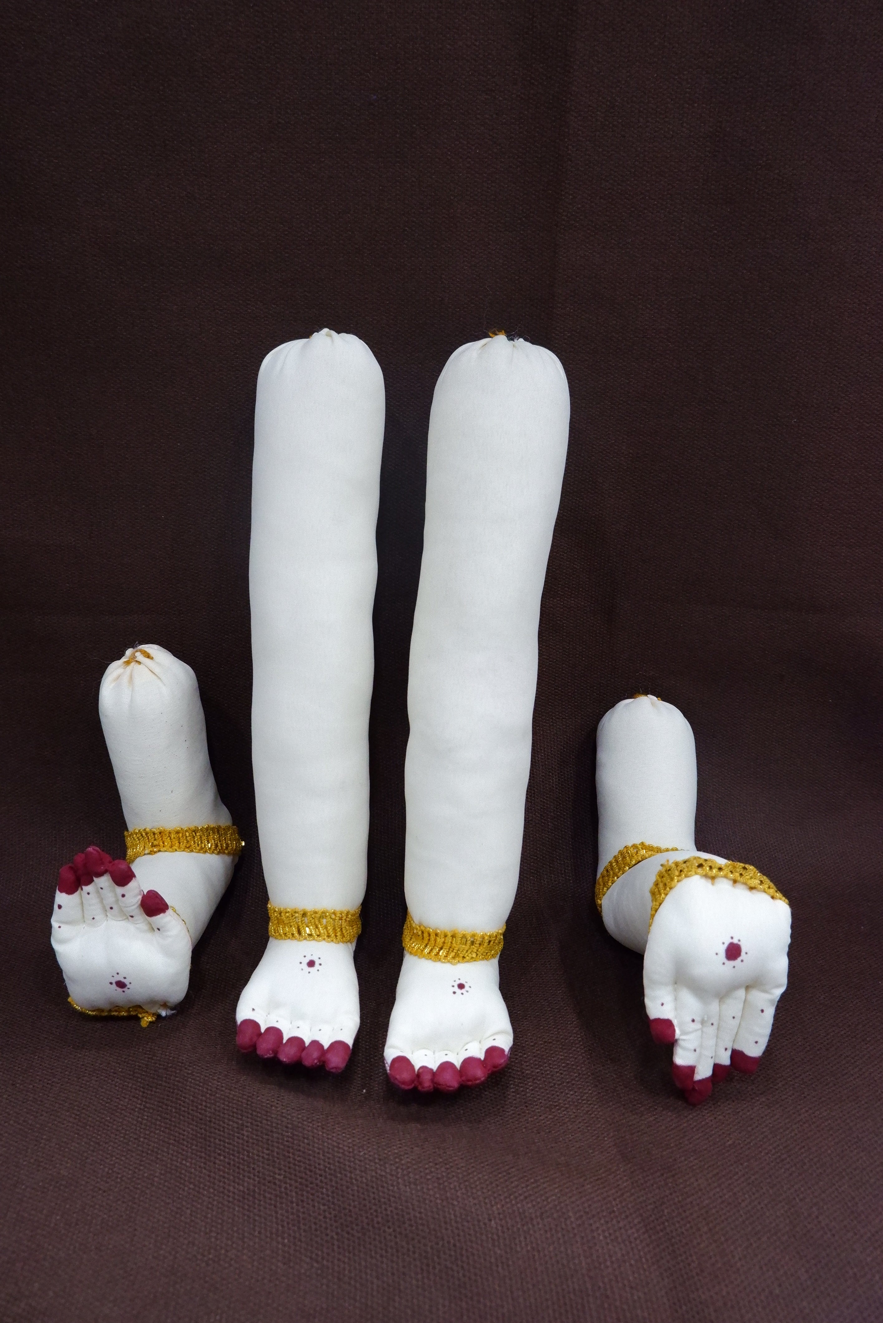 sriman hands and legs for lakshmi pooja