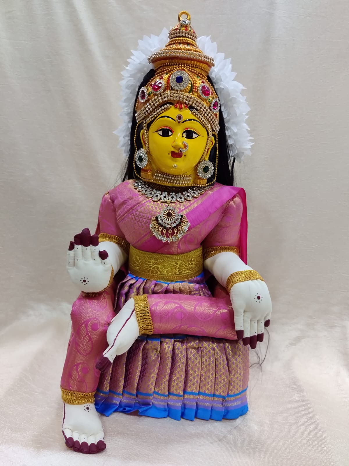 sriman ready idol in 20 inches vara lakshmi vratam