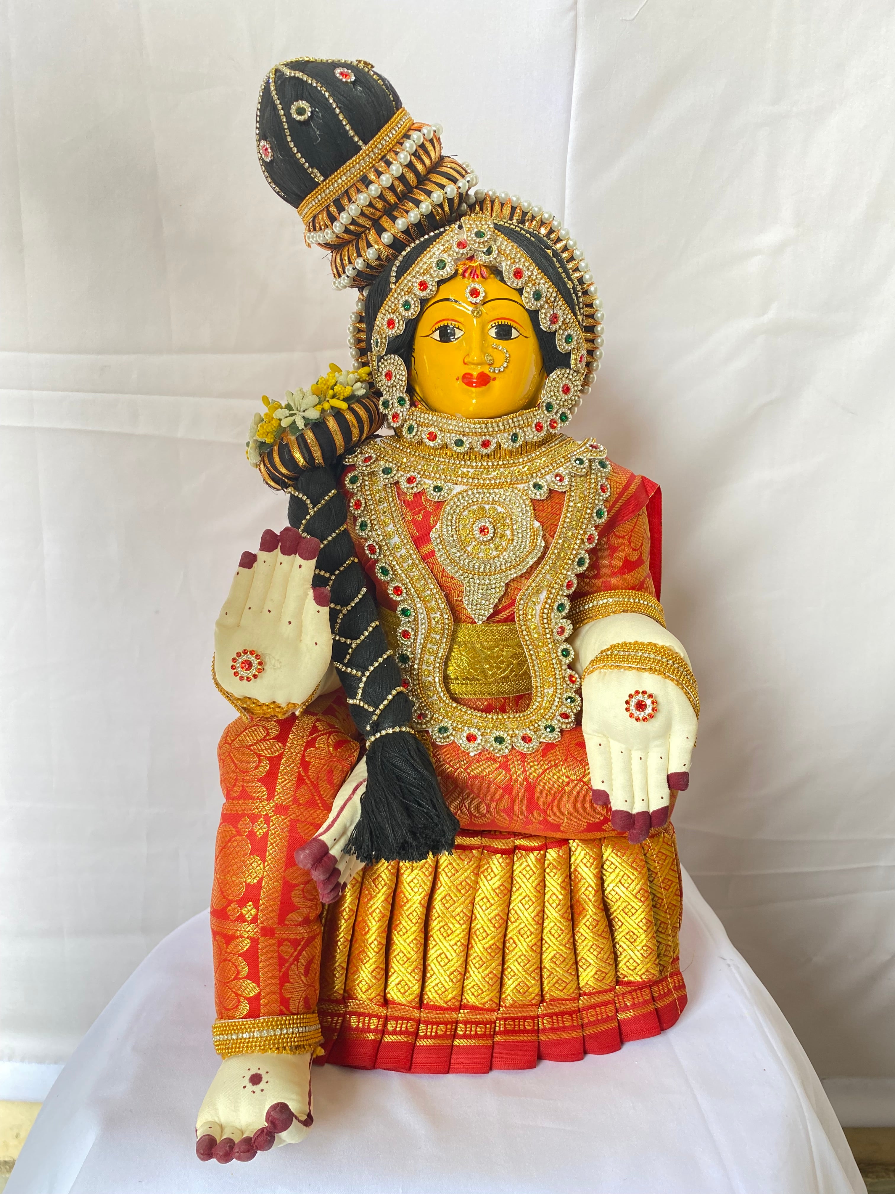 sriman varamaha lakshmi vratam long ready dolls 17 inches